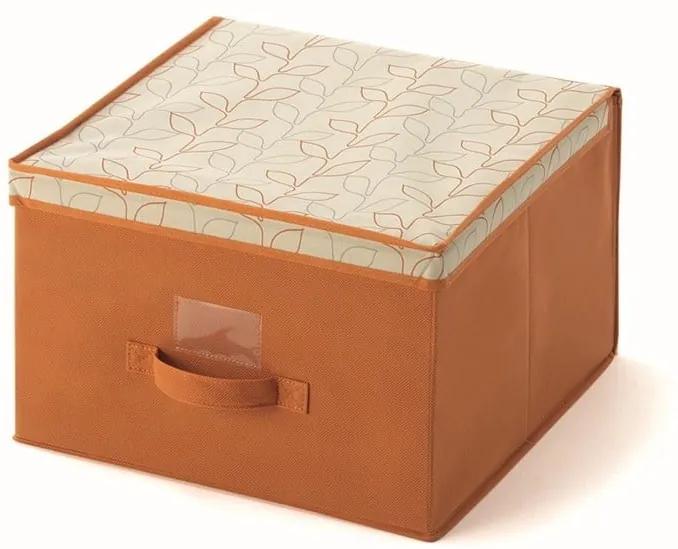 Oranžový úložný box Cosatto Bloom, šířka 40 cm
