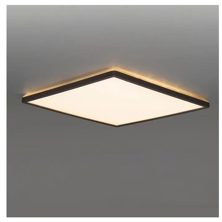 LED Koupelnové stropní svítidlo NIVERA LED/24W/230V IP54 30x30 cm černá