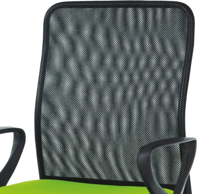 Dětská otočná židle zelená KA-B047 GRN