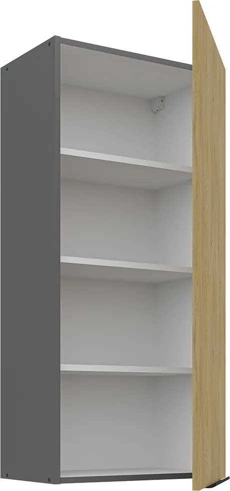 CREMONA ac | horní skříňka 50 G-108 1F policová | 50 cm | EXTRA VYSOKÁ | antracit/cremona