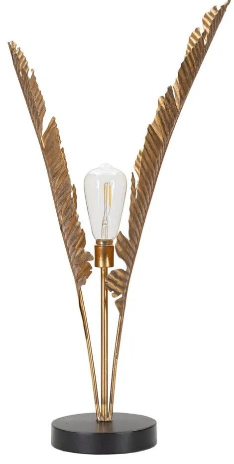 Stolní lampa ve zlaté barvě (výška 65 cm) Palm – Mauro Ferretti