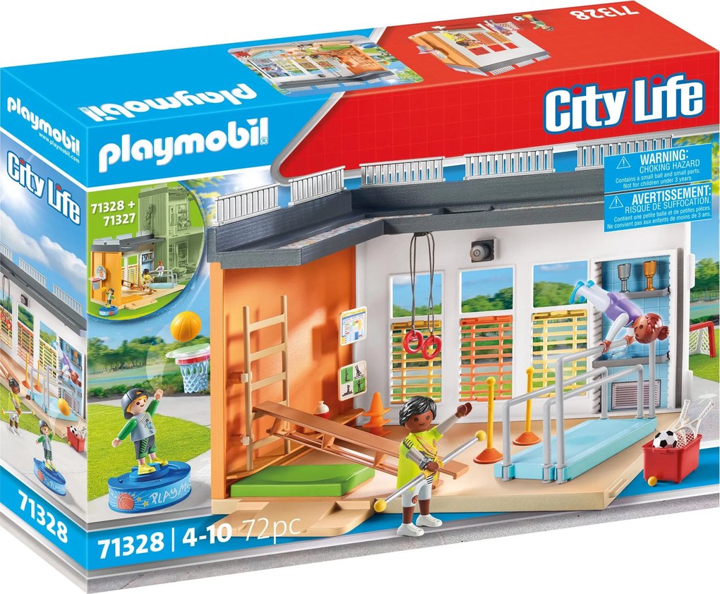 Stavebnice playmobil 71328 přístavba tělocvičny