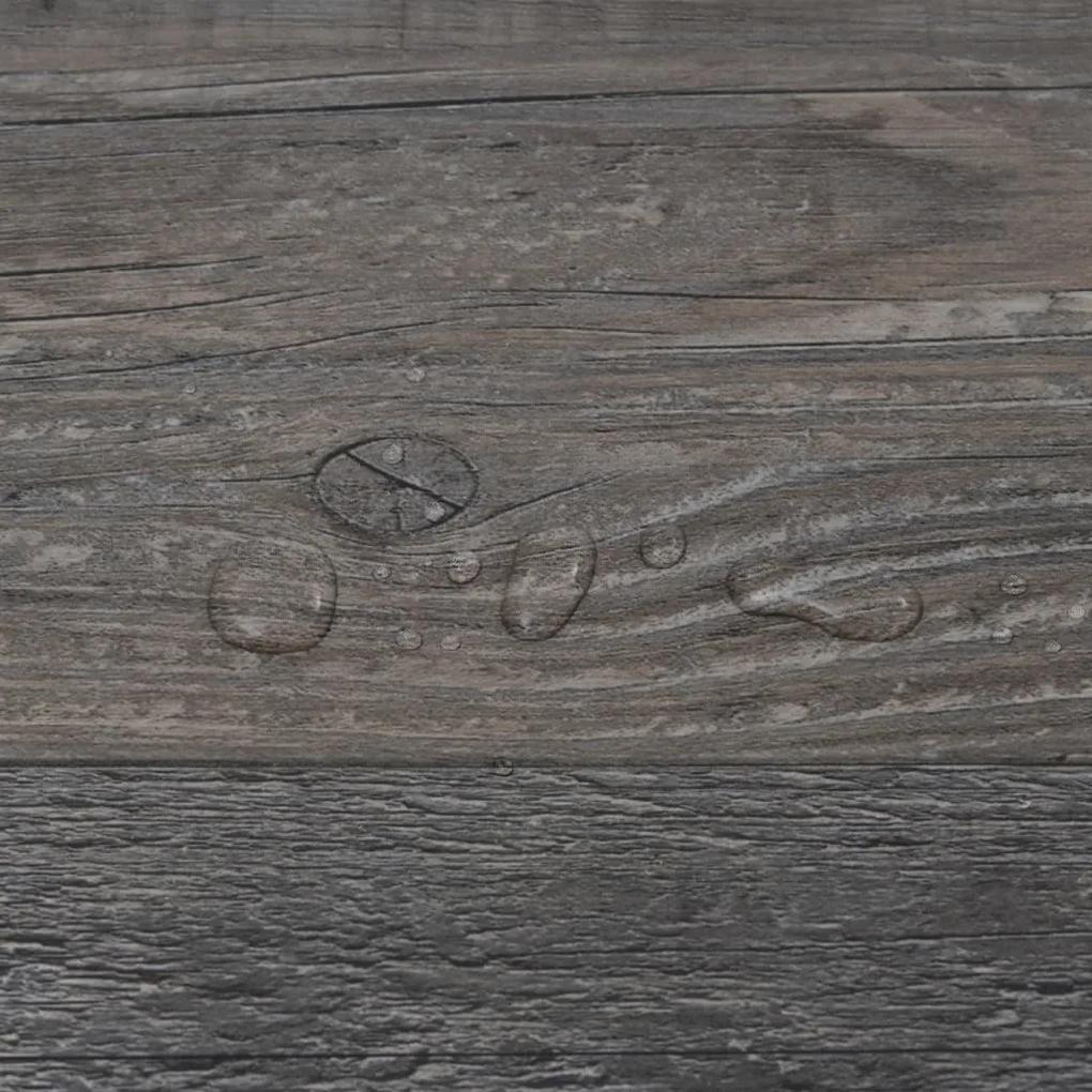 vidaXL Samolepicí podlahová krytina PVC 5,21 m² 2 mm [330189] Barva: pruhované dřevo