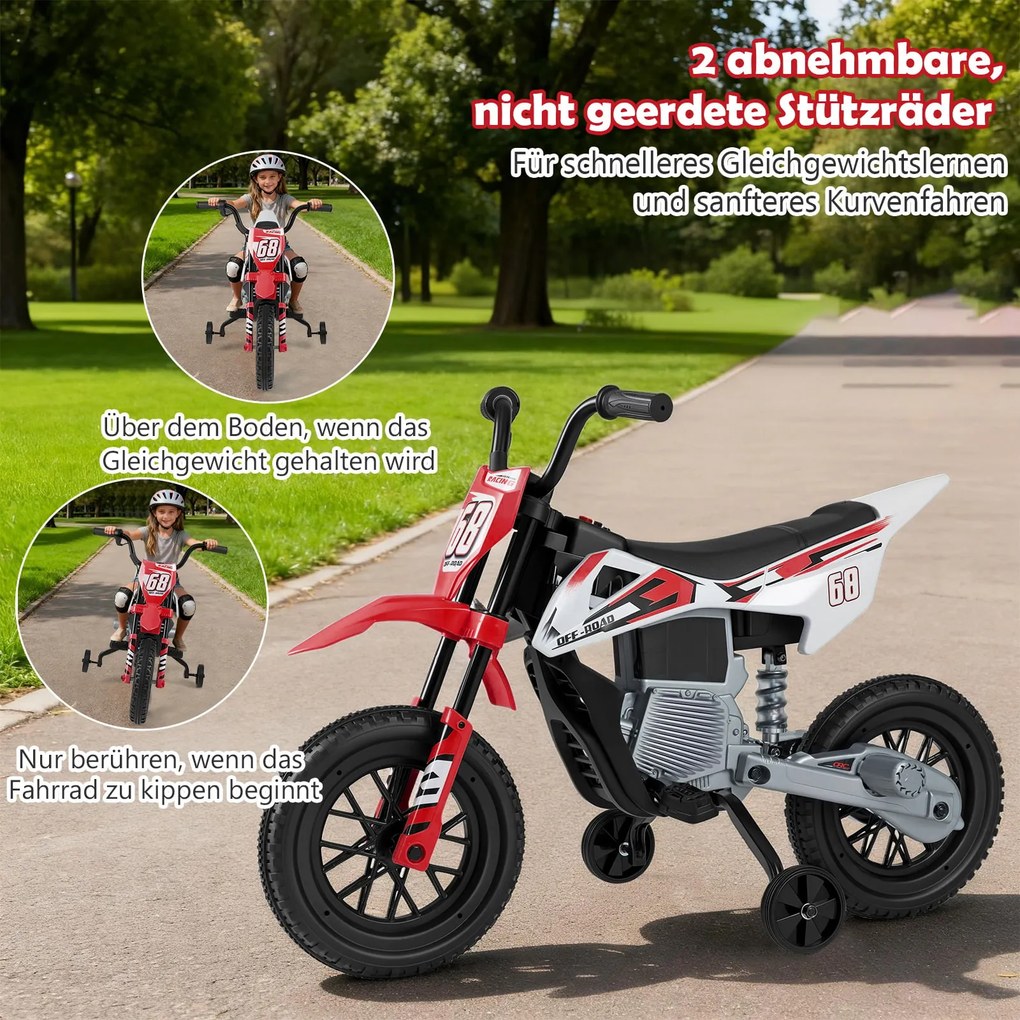 Costway 12 Elektrický dětský motocyklový elektrický motocykl