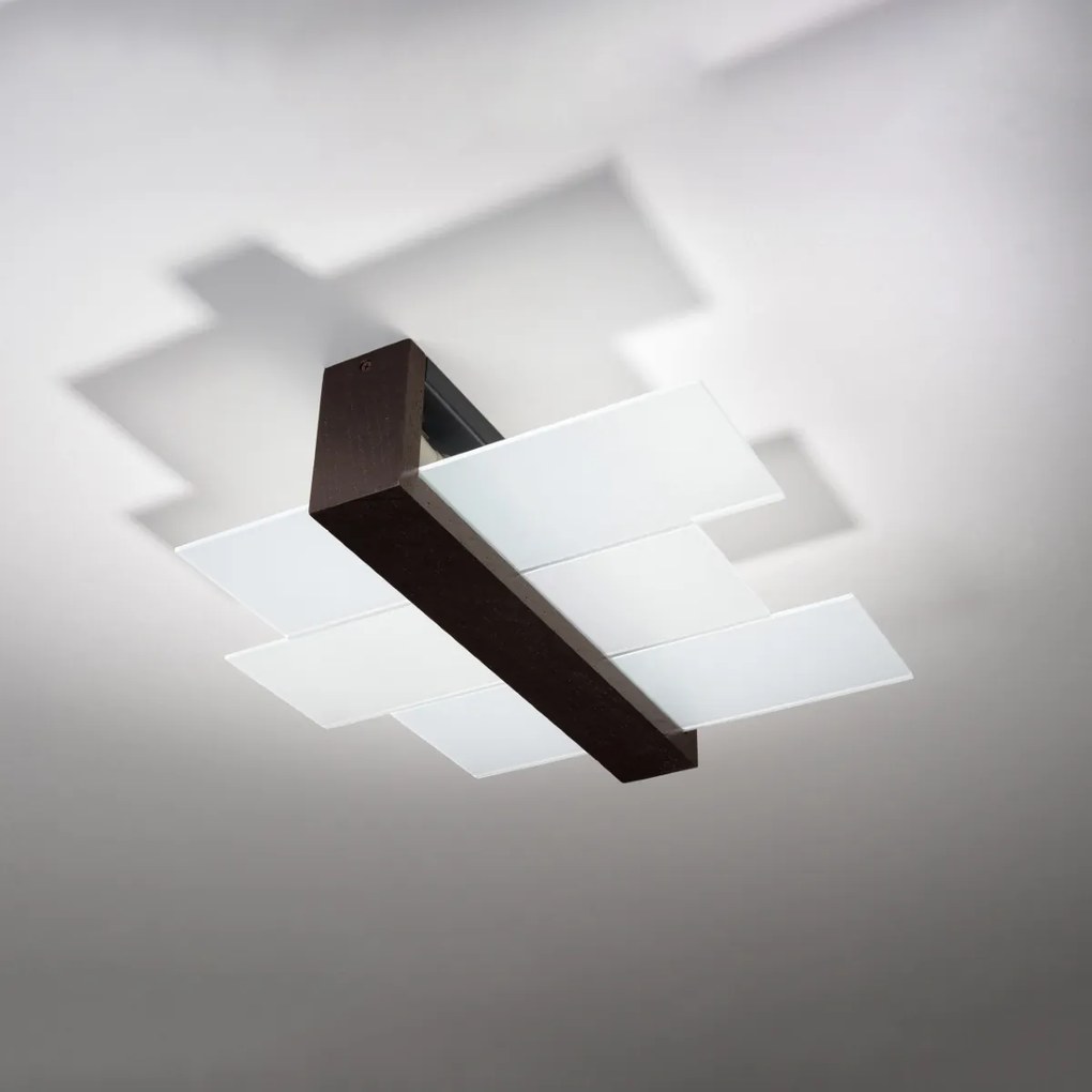 Sollux Lighting Stropní svítidlo FENIKS 2 wenge