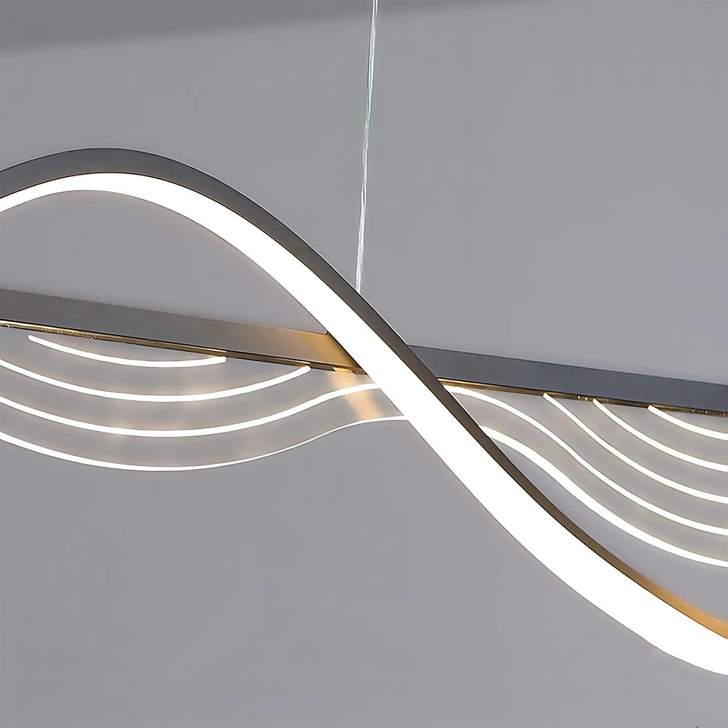 Toolight Závěsné LED osvětlení E3 LHJ041-CP 100 cm černé