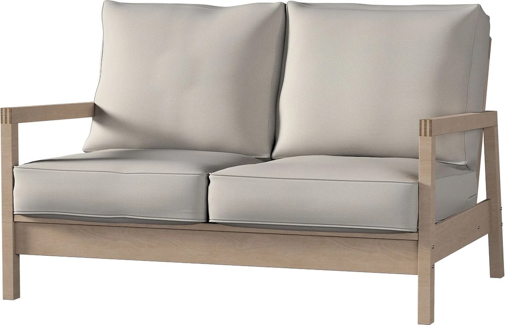 Potah na pohovku IKEA Lillberg 2-místná nerozkládací barva šedá látka pletený vzor