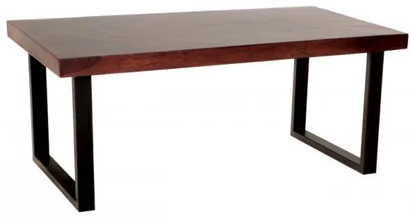 Indický nábytek - Konferenční stolek RCZ 90x45x60 z indického masivu palisandr Natural