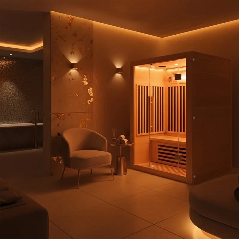 BPS-koupelny Infrasauna Relax HYD-6710 120x105, 2-3 osoby