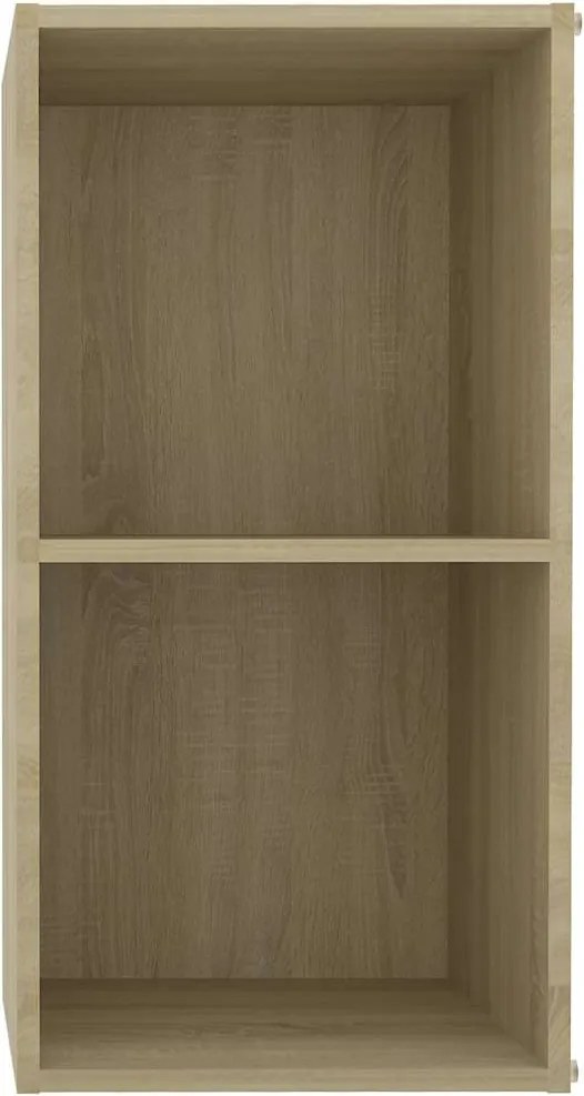 TV skříňky 2 ks dub sonoma 72 x 35 x 36,5 cm kompozitní dřevo 3079901