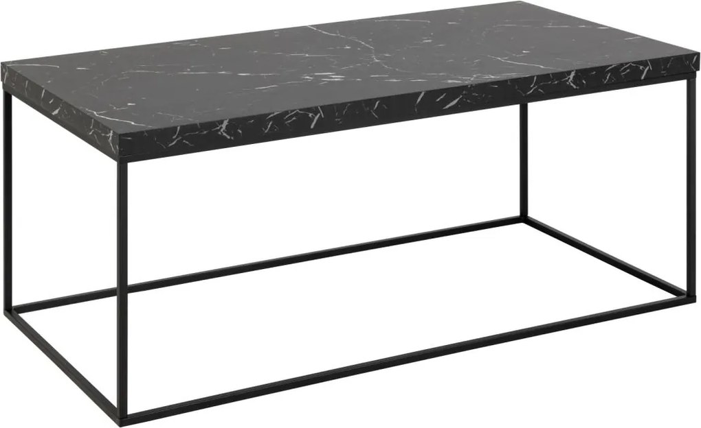 ACTONA Konferenční stolek BAROSSA černý 110x55 cm