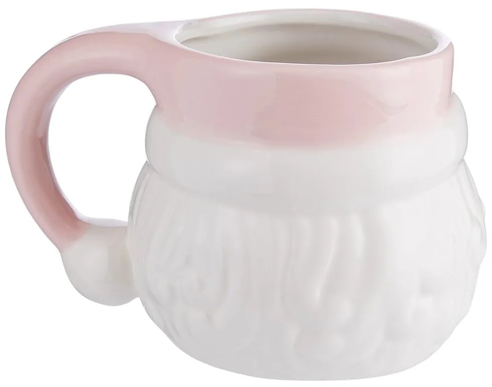 SANTA Hrnek 400 ml - růžová