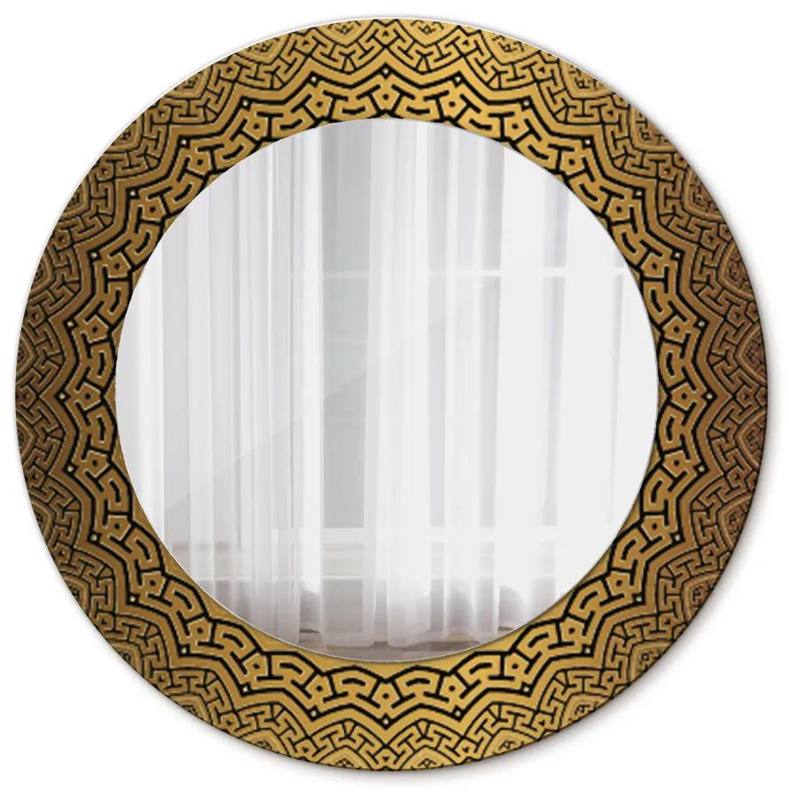 Kulaté dekorativní zrcadlo Řecký ozdoba fi 50 cm