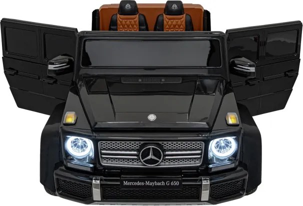 Elektrické autíčko Mercedes Benz MAYBACH G650 černé