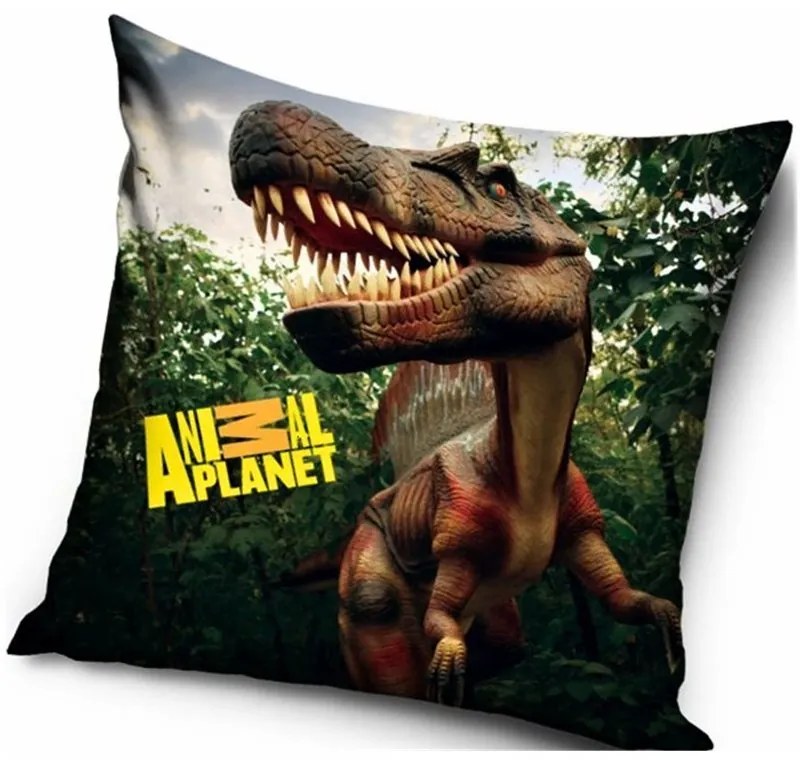 Polštář Animal Planet - Tyrannosaurus Rex - 40 x 40 cm