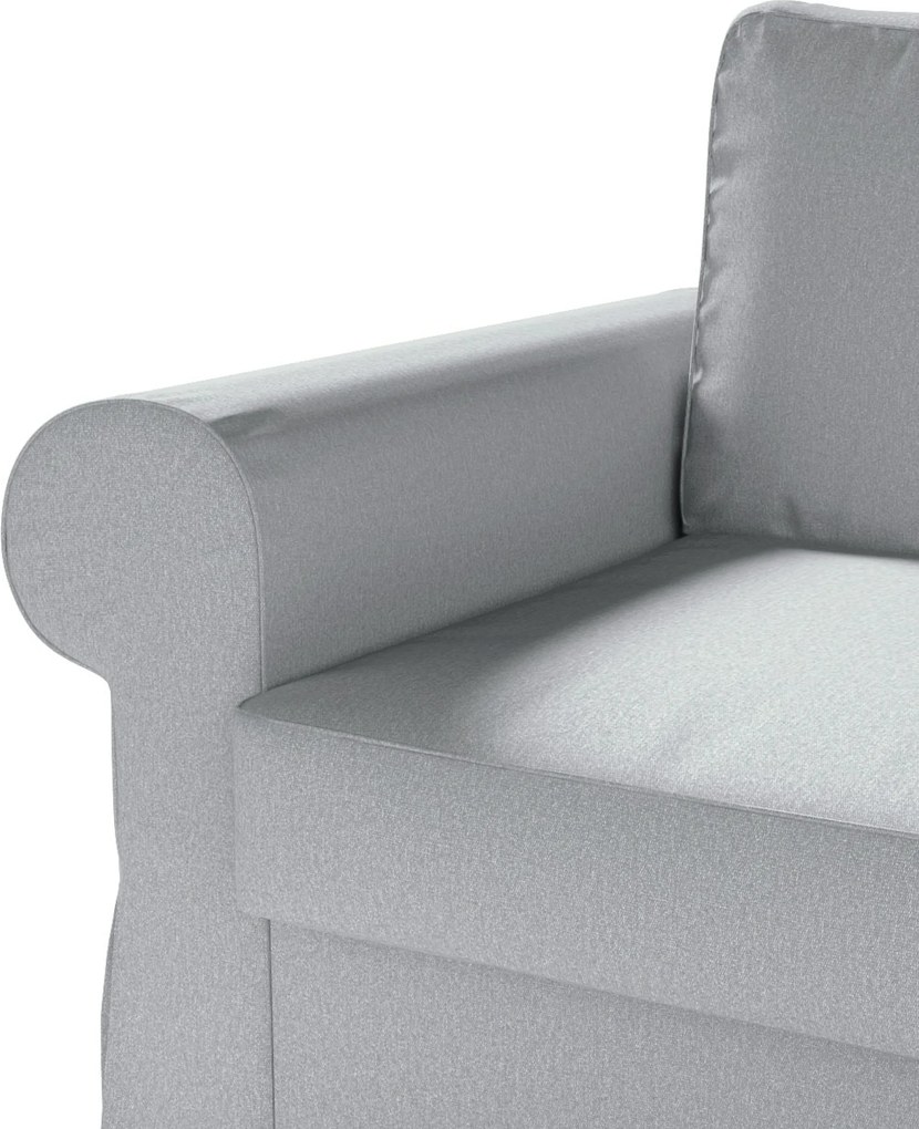 Potah na pohovku IKEA Backabro 2-místná, rozkládací barva šedá látka pletený vzor