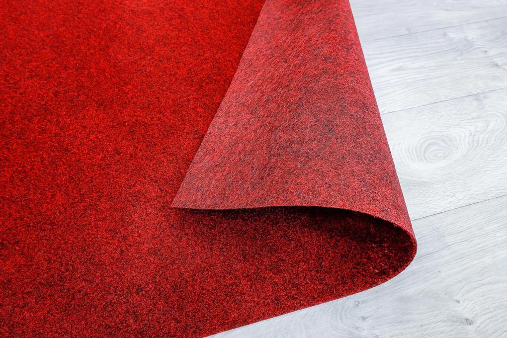 Zátěžový koberec New Orleans 353 + červený - 4m