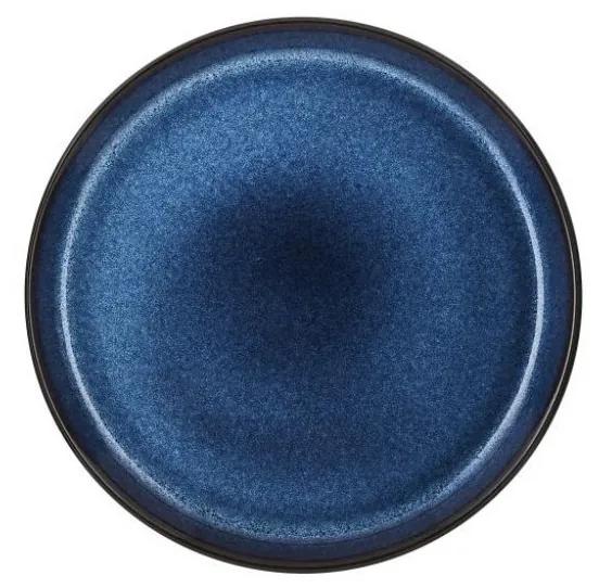 Dezertní talíř 22 cm Black/Dark Blue | černá