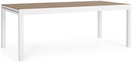 BIZZOTTO Rozkládací jídelní stůl ELIAS 200x95 cm bílý