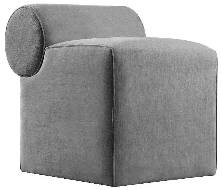 Asir Taburet TIKI 47x45 cm šedá 209FLF1379