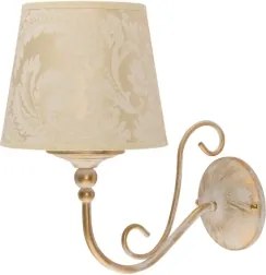 Brilagi - Nástěnná lampa SONIA 1xE27/15W/230V krémová/patina