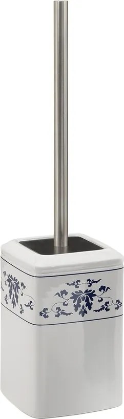 Gedy Gedy, CIXI WC kartáč na postavení, porcelán, modrý/bílý, CX3389