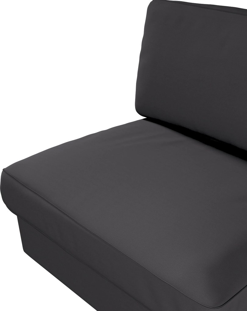 Potah na neskládací křeslo IKEA Kivik barva šedá