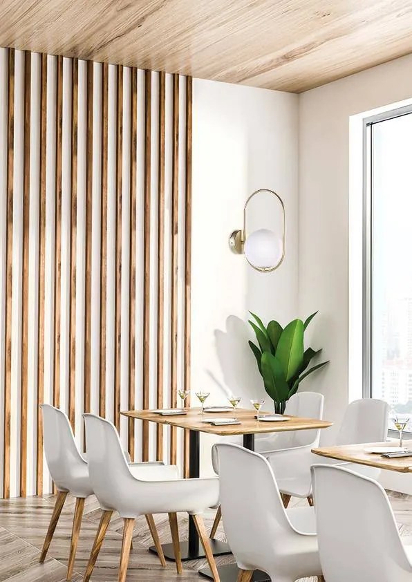 Mosazné nástěnné svítidlo Cordel pro žárovku G9  - Candellux