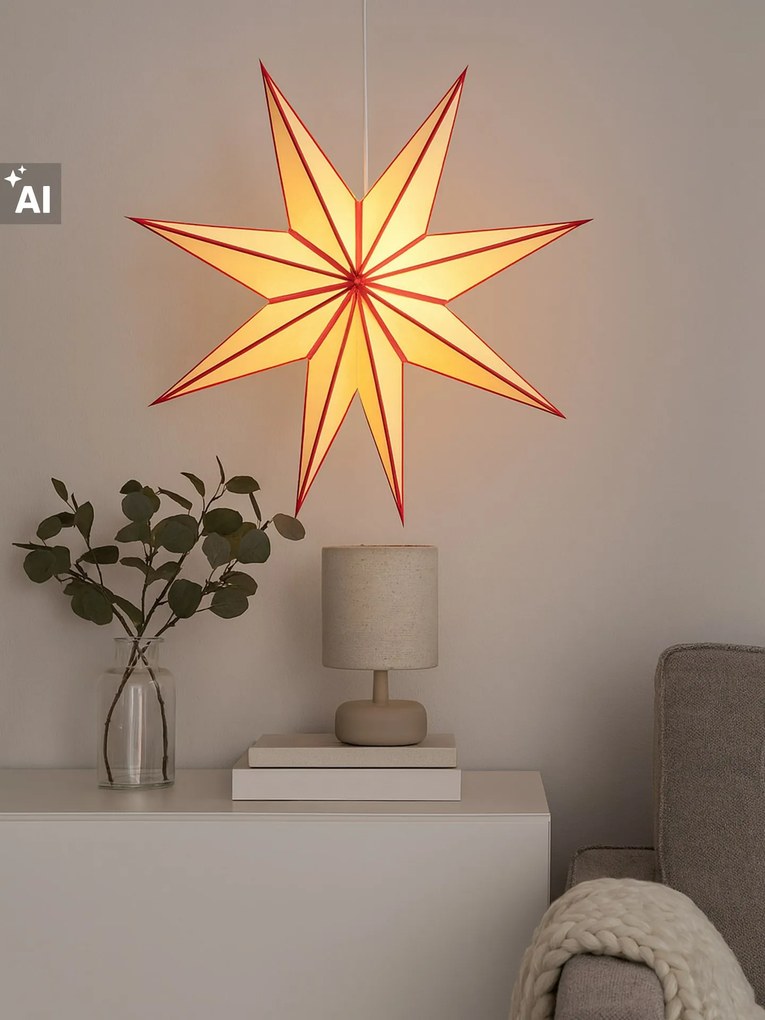 Sinsay - Vánoční LED lampička - červená