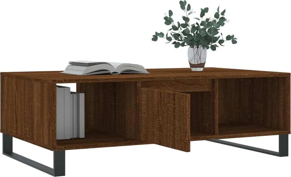 vidaXL Konferenční stolek 104 x 60 x 35 cm kompozitní dřevo [827099] Barva: šedá sonoma