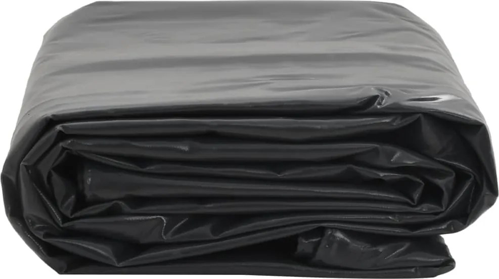 Plachta černá 1,5 x 2 m 650 g/m² 156075