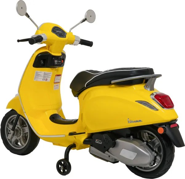 Elektrický skútr Vespa ROMA žlutý