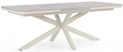 BIZZOTTO Rozkládací jídelní stůl PASCAL 200-260x100 cm světlý