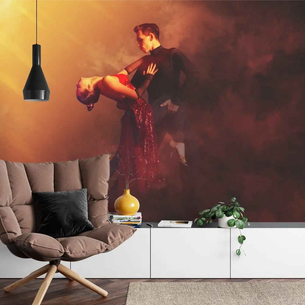 Fototapeta Pár Tančící Tango Hladký vinyl 405x270