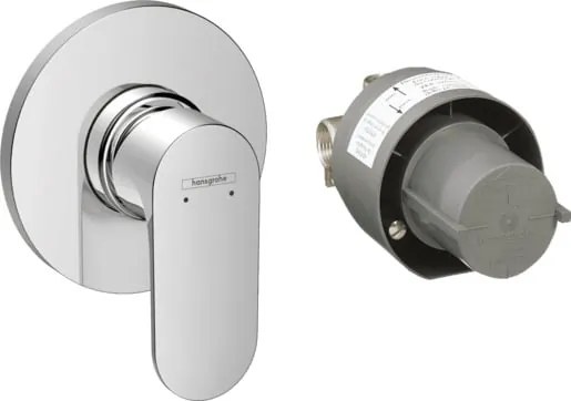 Hansgrohe Rebris S sprchová baterie včetně podomítkového tělesa chrom 72648000