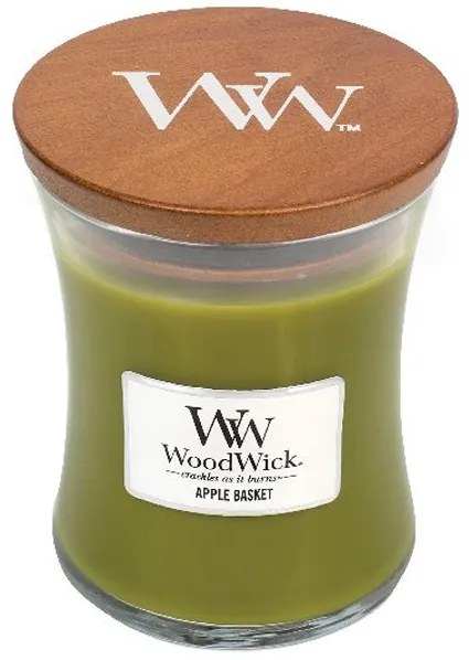 WoodWick vonná svíčka Apple Basket střední váza