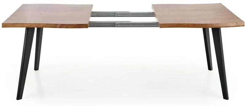 Rozkládací jídelní stůl BRYNE v dekoru dub 150(210)x90