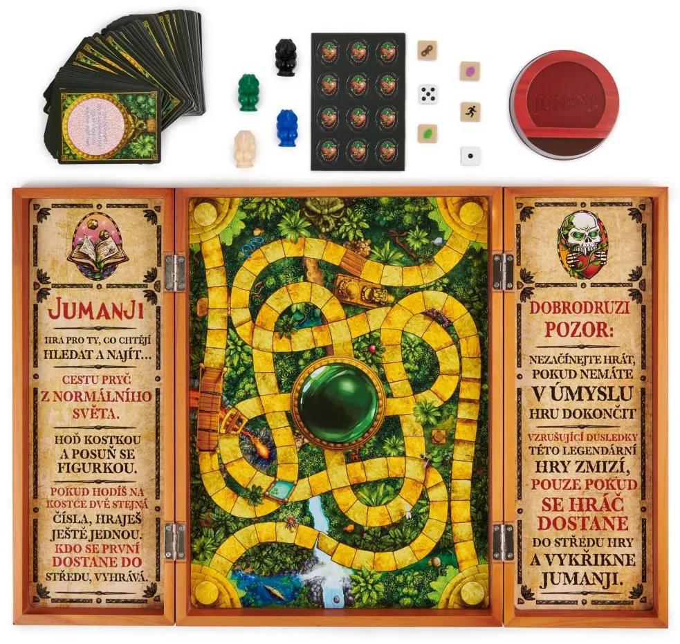 Spin master Společenská hra Jumanji dřevěná edice