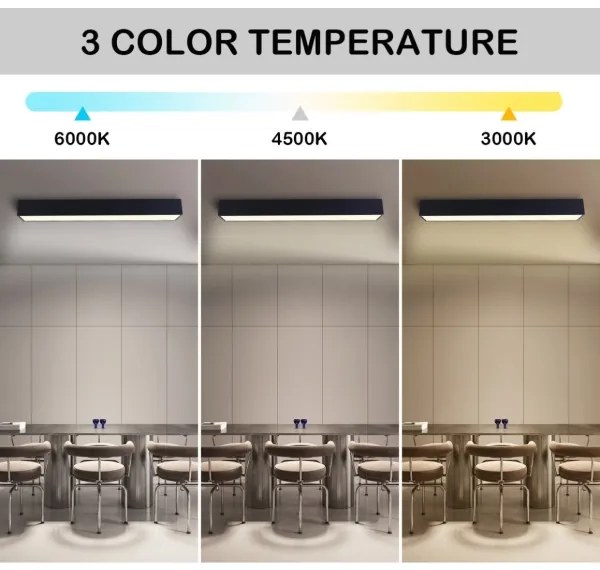 Immax NEO 07074-90-LED Stmívatelné stropní svítidlo CANTO 50W/230V černá Tuya+DO