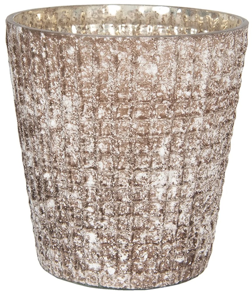 Skleněný svícen na čajovou svíčku Claire - Ø 15*13 cm