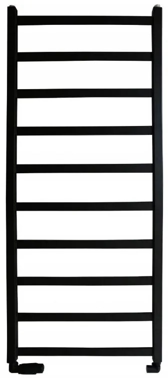 Regnis DEX, Topné těleso 300x1250mm, 548W, černá matná, DEX120/30/BLACK