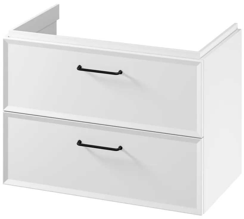 Cersanit Mille, umyvadlová skříňka 794x446x551 mm, bílá matná, S1021-004