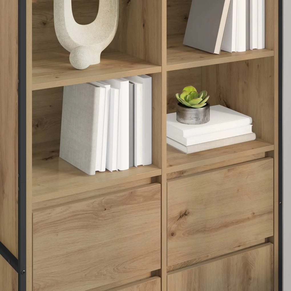 Servírovací skříň Umělecký dub 81 x 36 x 150.5 cm 3403039