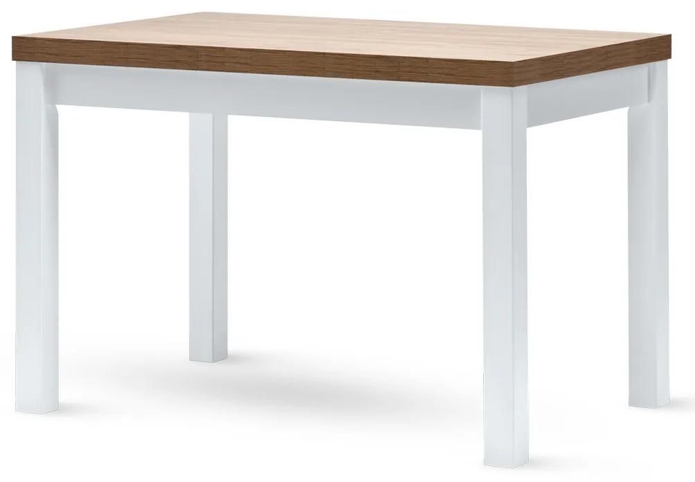Stima Stůl MULTI CHOICE Rozměr: 140x80 + 40 cm, Odstín: Buk / Bílá podnož