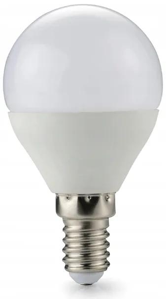 5x LED žárovka E14 - G45 - 8W - 700lm - neutrální bílá