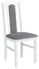Jídelní židle BOSS 7 Bílá Tkanina 16B