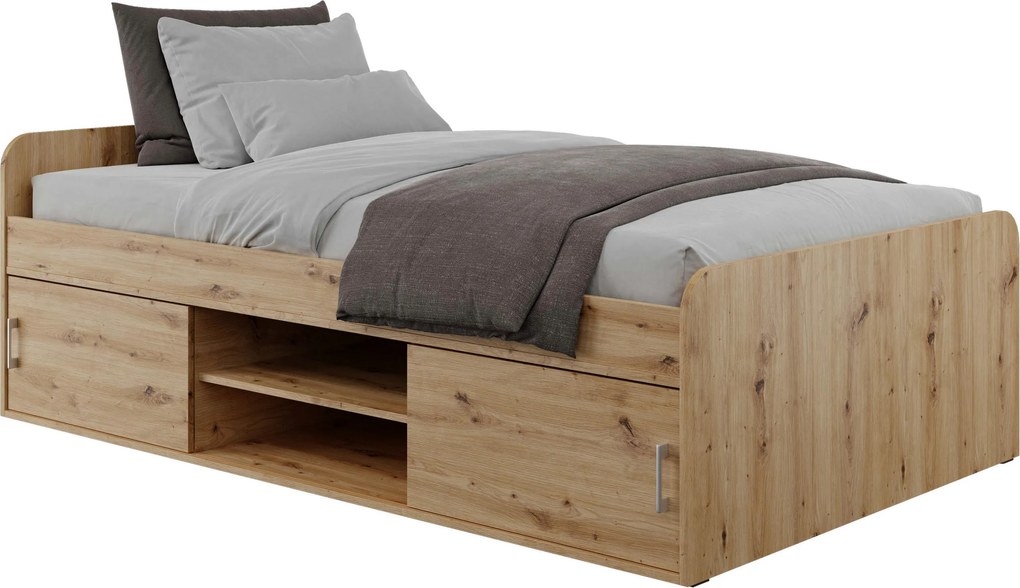 XXXLutz POSTEL 120/200 cm, Cantus - Dětské pokoje sestavy - 002698027204