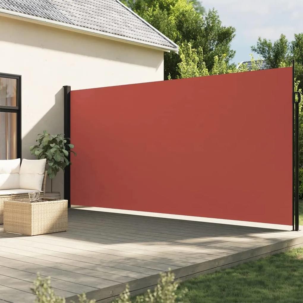 vidaXL Zatahovací boční markýza 200 x 300 cm [4004354] Barva: Červená