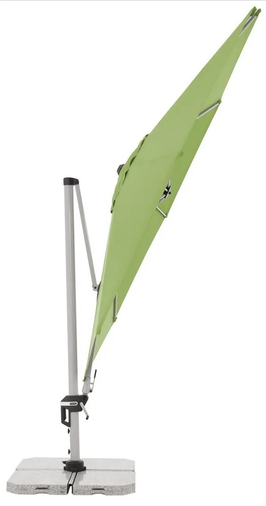 ACTIVE 370 cm - výkyvný zahradní slunečník s boční tyčí 836