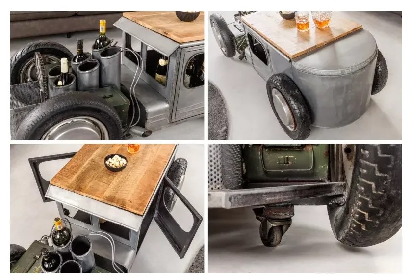 Massive home | Konferenční stolek HOT ROD 160 CM